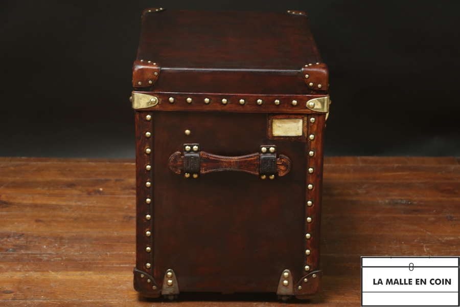 Louis Vuitton all leather shoe trunk