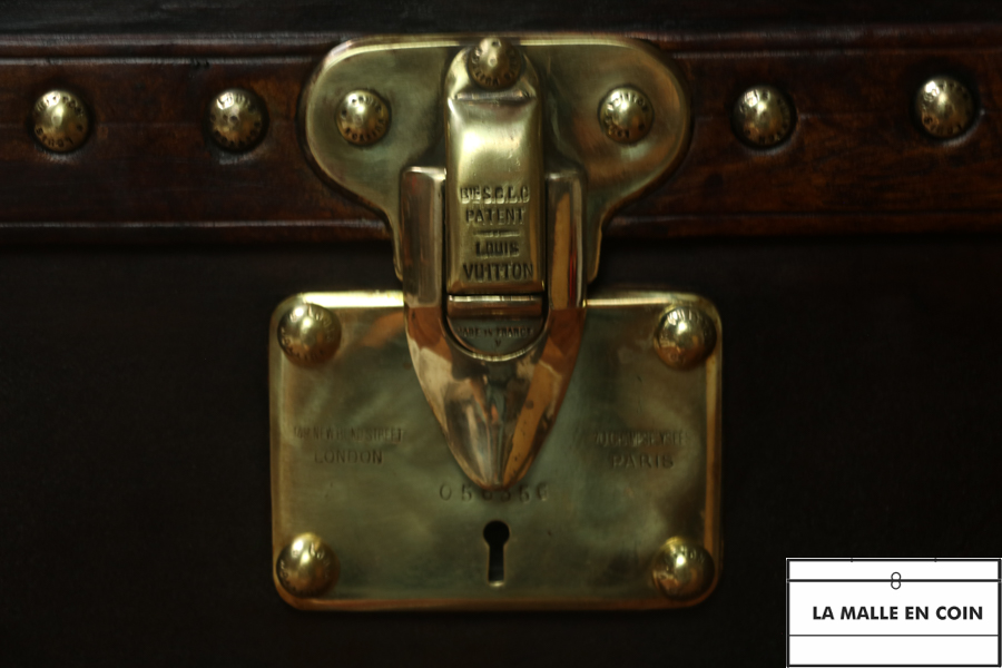 Louis Vuitton all leather shoe trunk